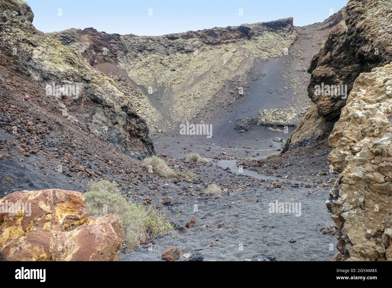 Caldera outdoor slope hi-res stock photography and images - Alamy