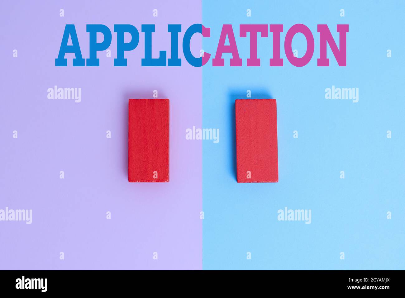 Conceptual caption Application, Concept meaning an order for something ...