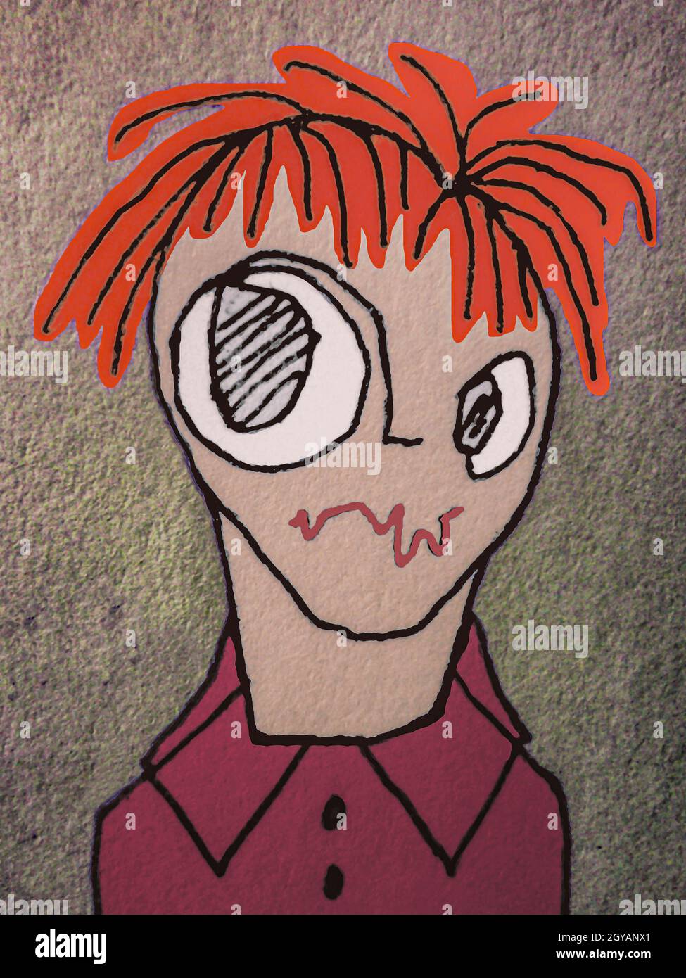 Angry Boy Cartoon Illustration High Resolution Stock Photography and ...