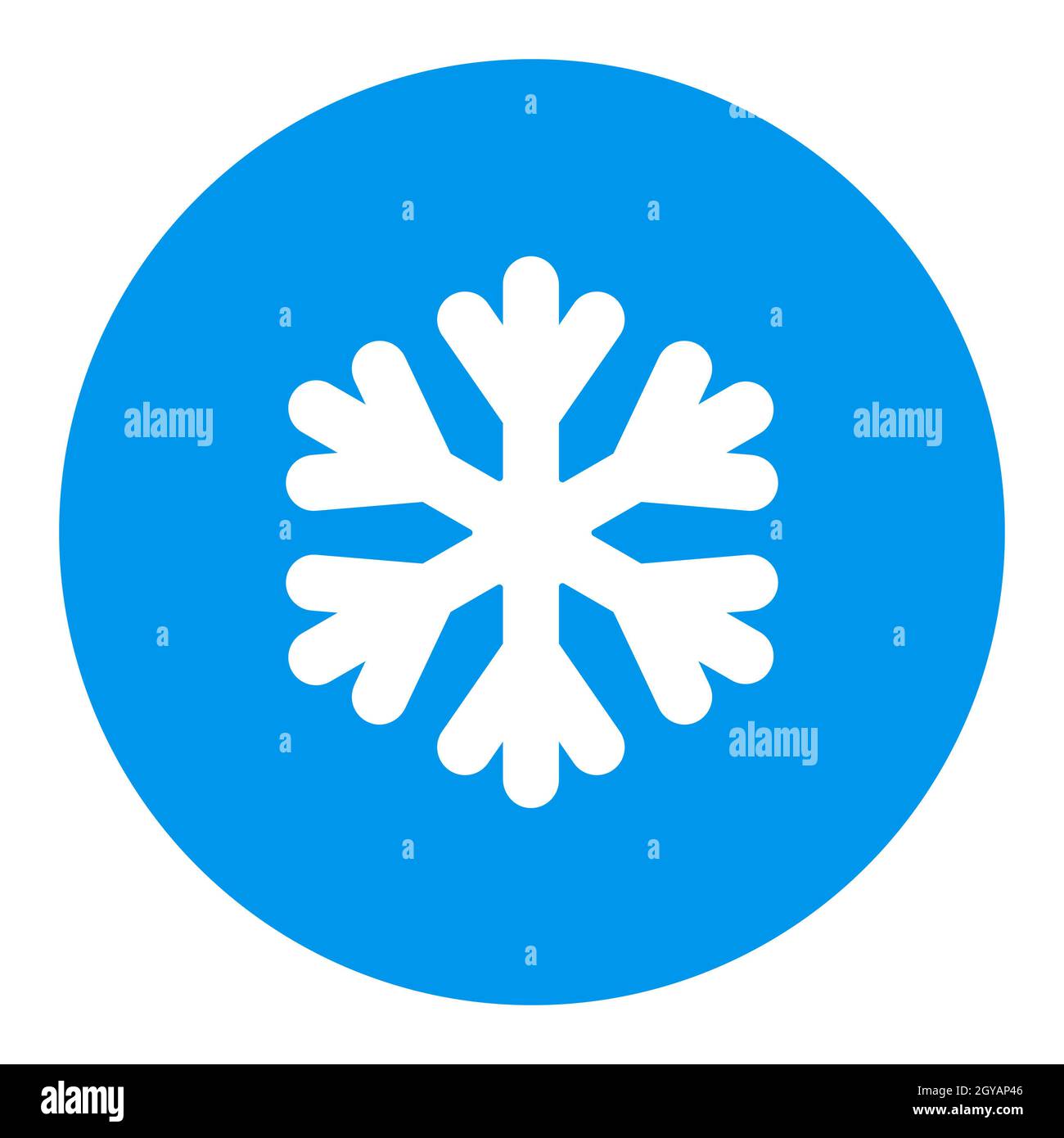Snowflakes vector glyph icon. Meteorology sign. Graph symbol for travel ...