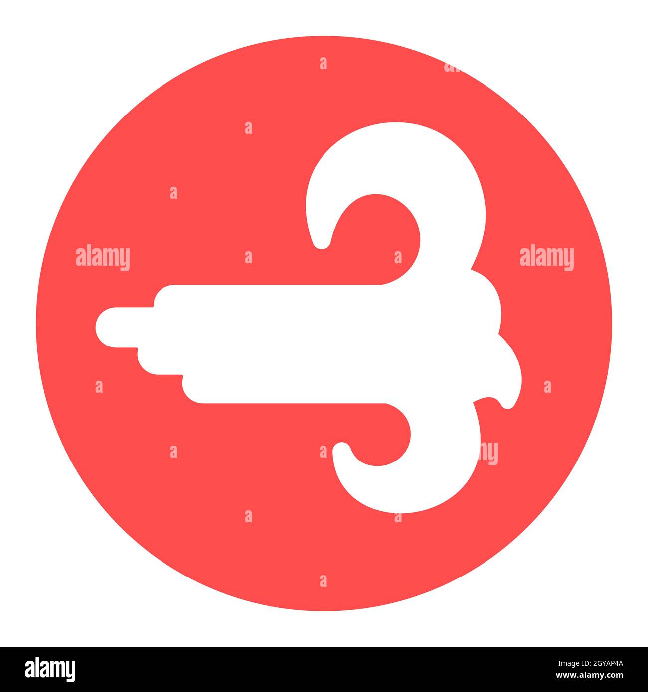 High wind vector glyph icon. Meteorology sign. Graph symbol for travel ...