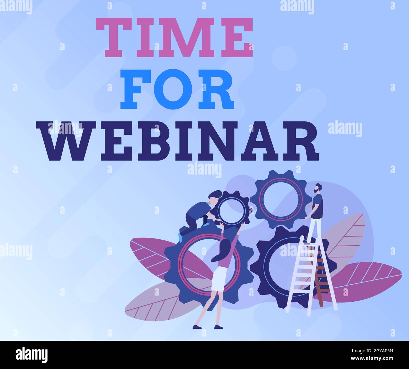 Inspiration showing sign Time For Webinar, Word Written on elearning ...