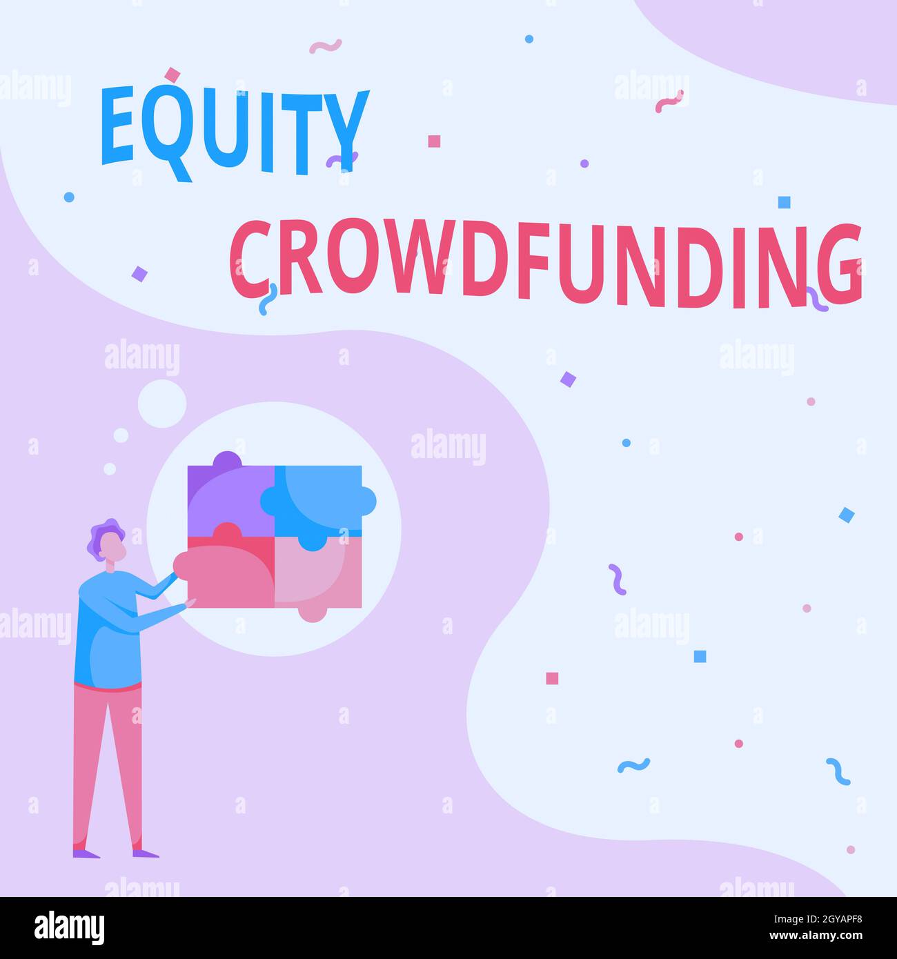 Sign displaying Equity Crowdfunding, Conceptual photo raising capital ...