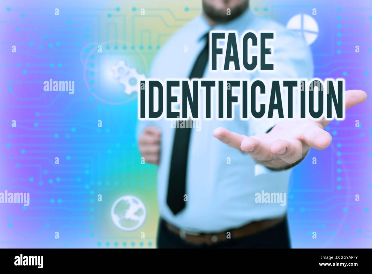Conceptual caption Face Identification, Business approach analyzing ... Conceptual caption Face Identification, Business approach analyzing ...
