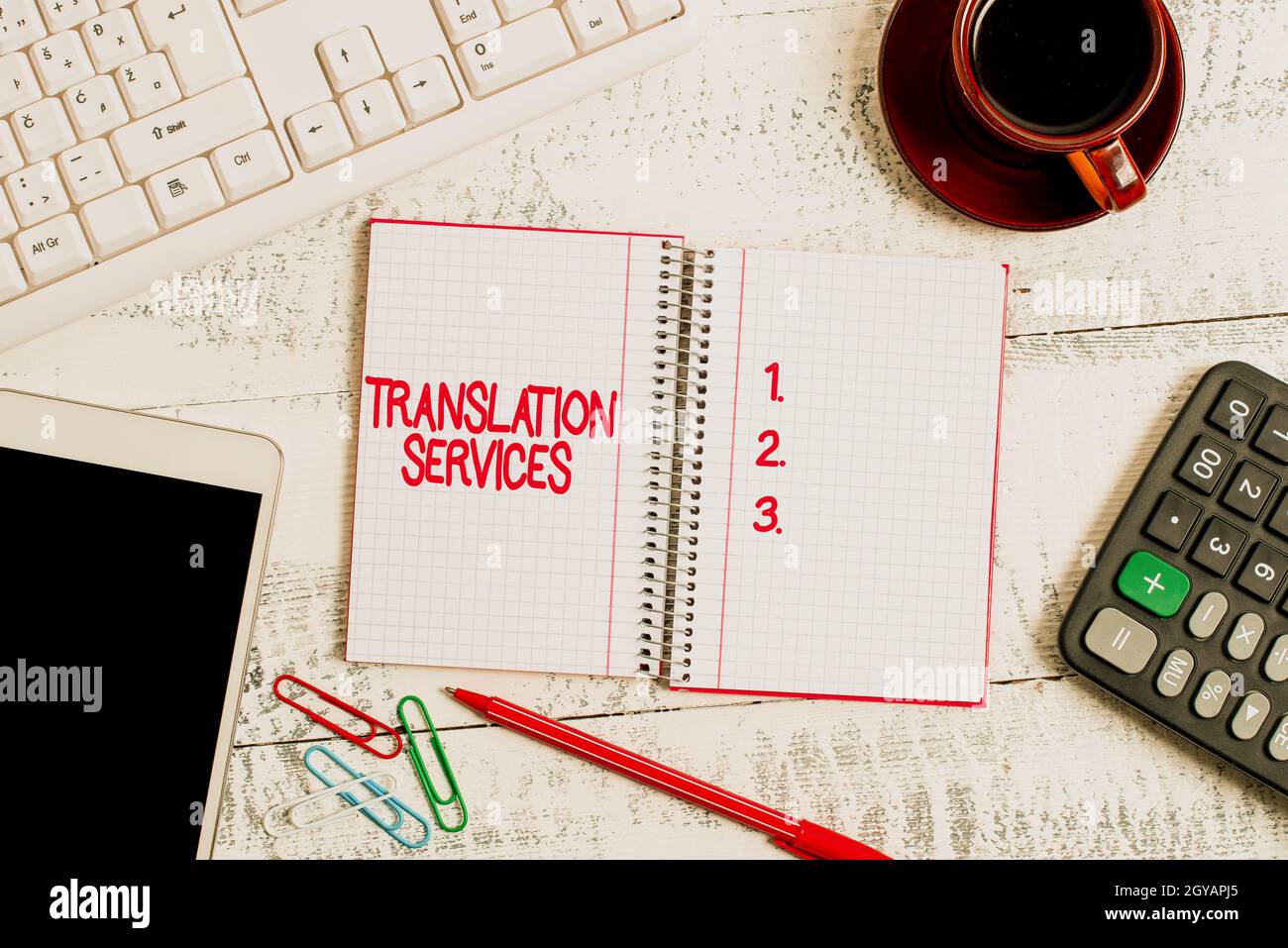 Sign different languages office hi-res stock photography and images - Alamy