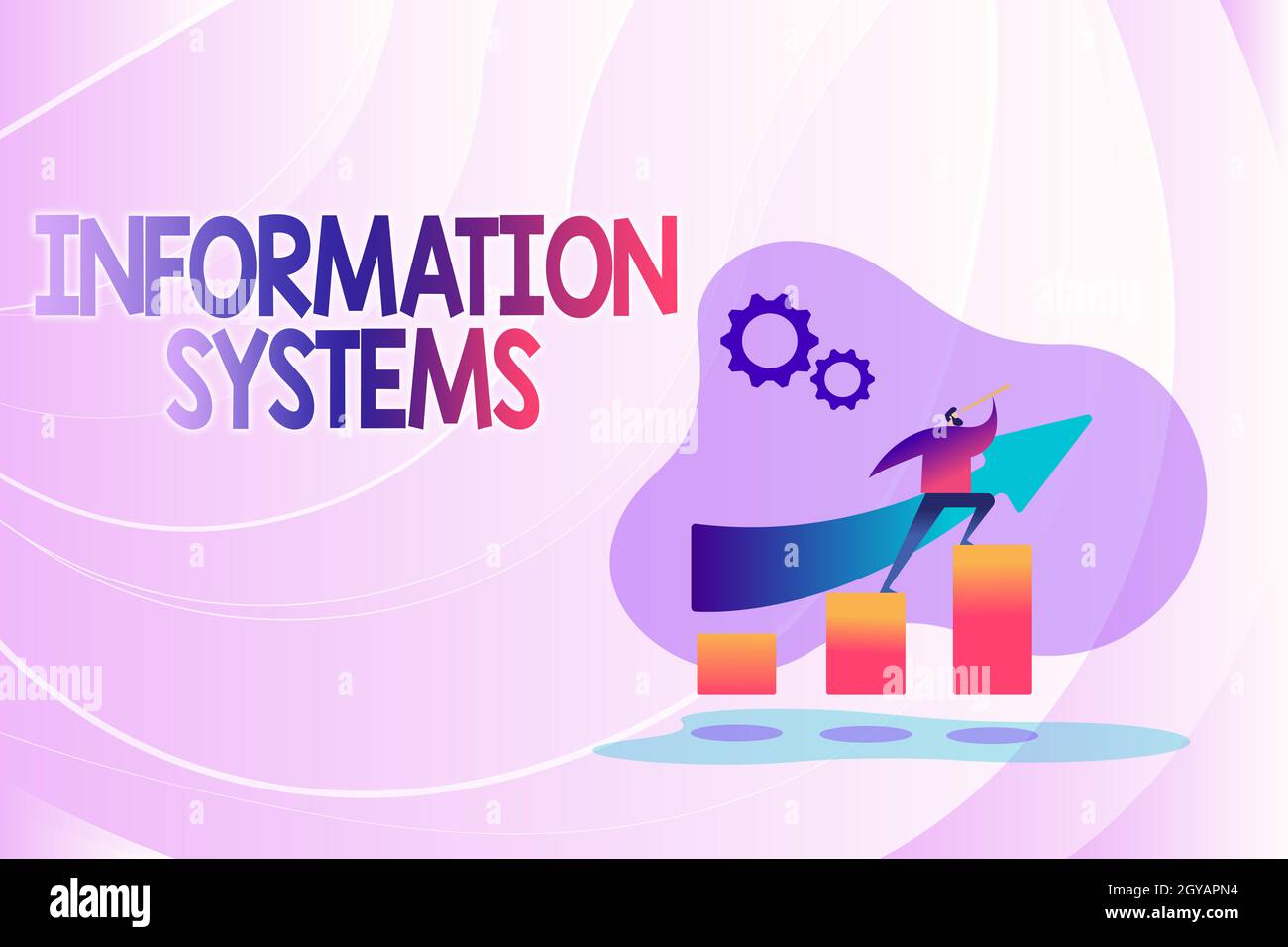 Text showing inspiration Information Systems, Business overview study ...