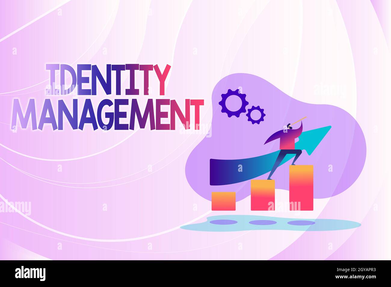 Writing displaying text Identity Management, Word Written on ...