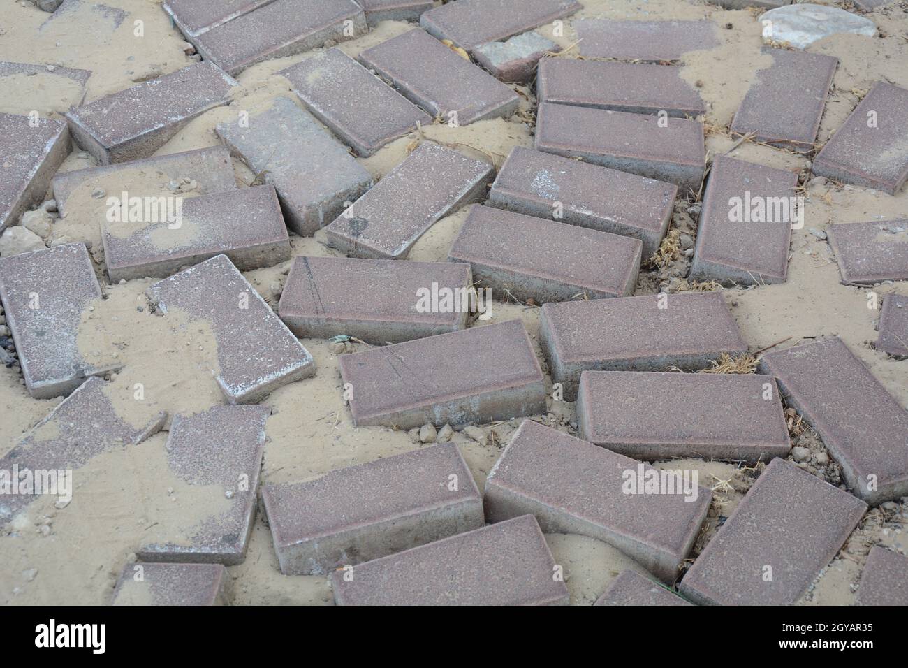 Walkway damaged bad weather hi-res stock photography and images - Alamy
