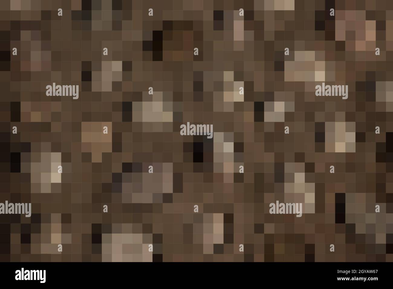 Leopard pixel texture. Animals trendy background. Brown cat skin for ...