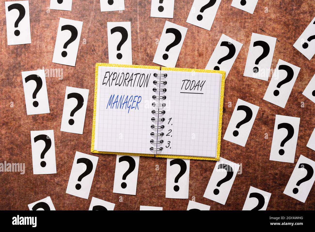 Conceptual display Exploration Manager, Business overview lead and ...