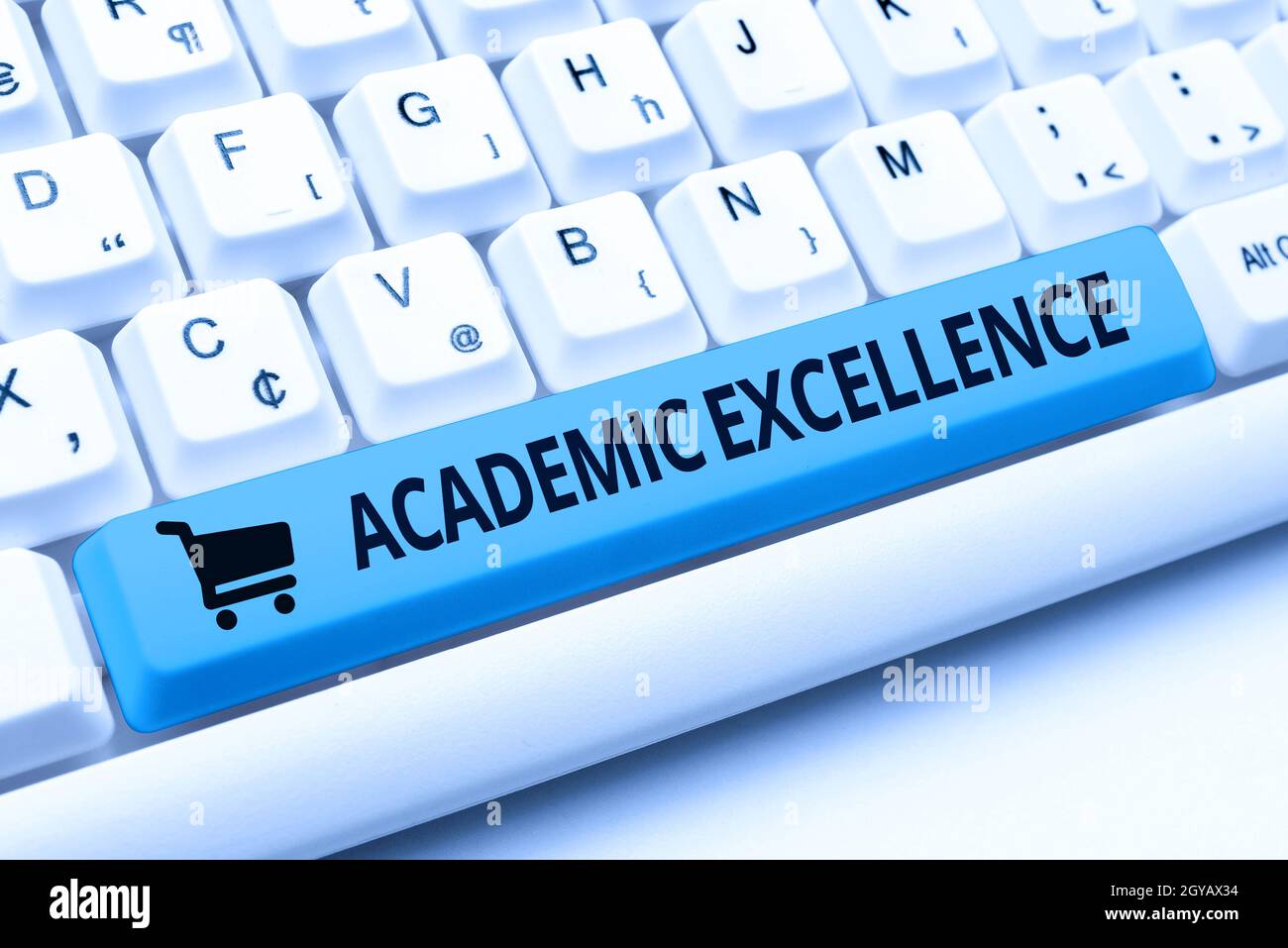 Conceptual caption Academic Excellence, Concept meaning Achieving high ...