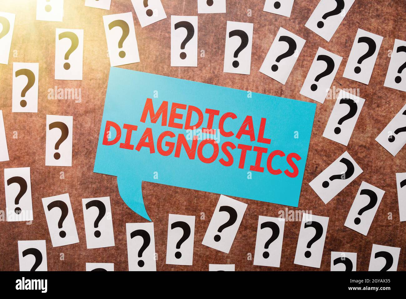Text sign showing Medical Diagnostics, Business showcase a symptom or ...