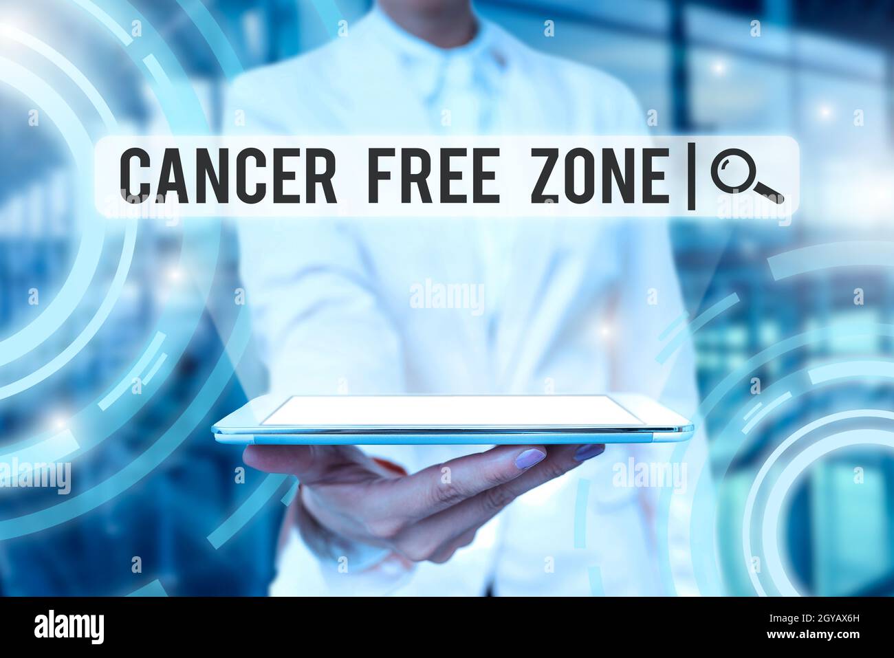 Hand writing sign Cancer Free Zone, Word for supporting cancer patients ...