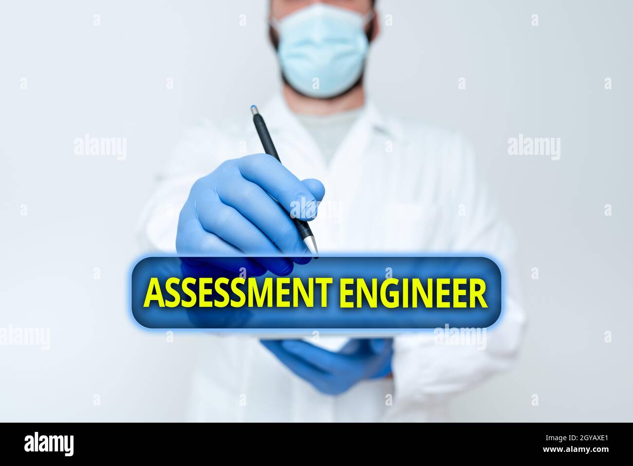 Inspiration showing sign Assessment Engineer, Business approach gives ...
