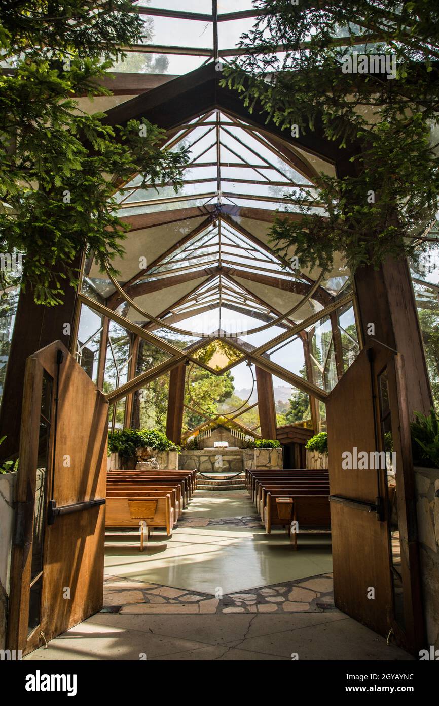 Wayfarers chapel hi-res stock photography and images - Alamy