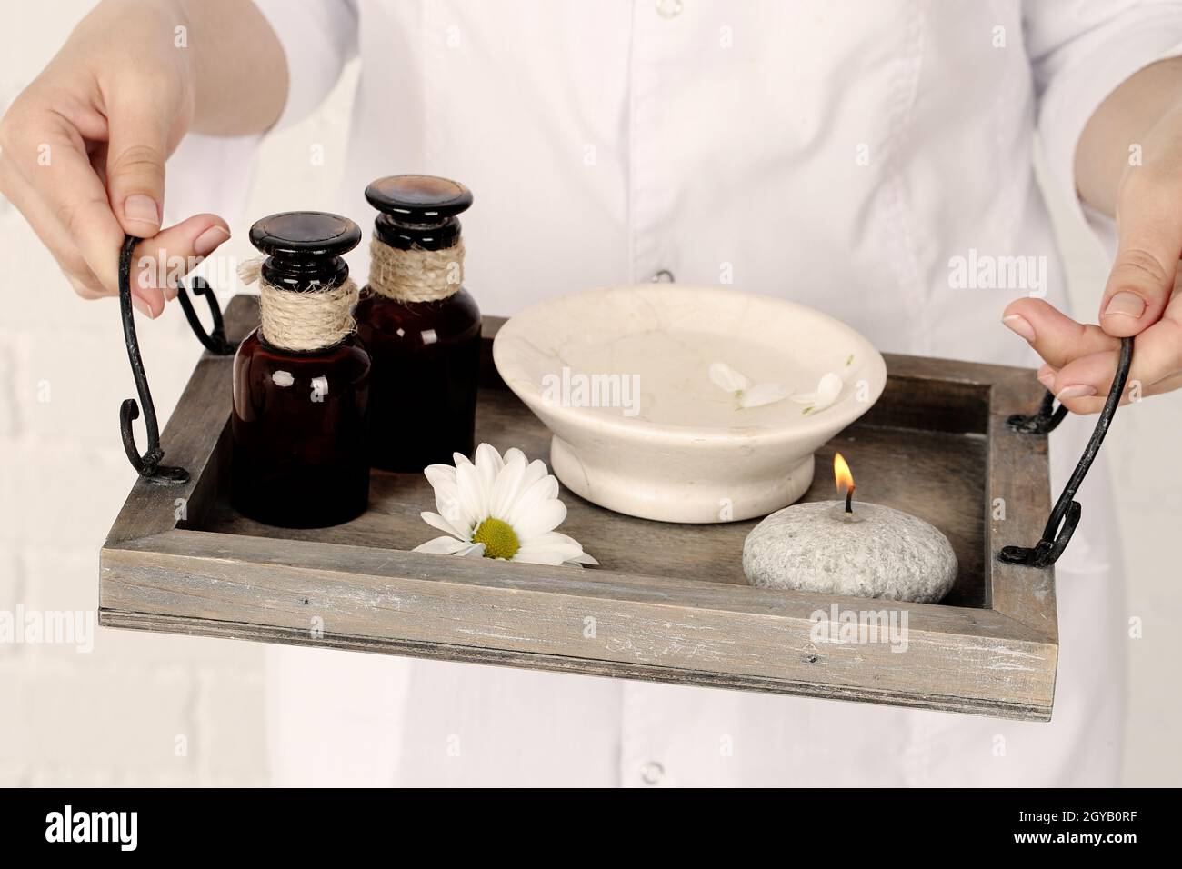 a spa action elements color Stock Photo - Alamy