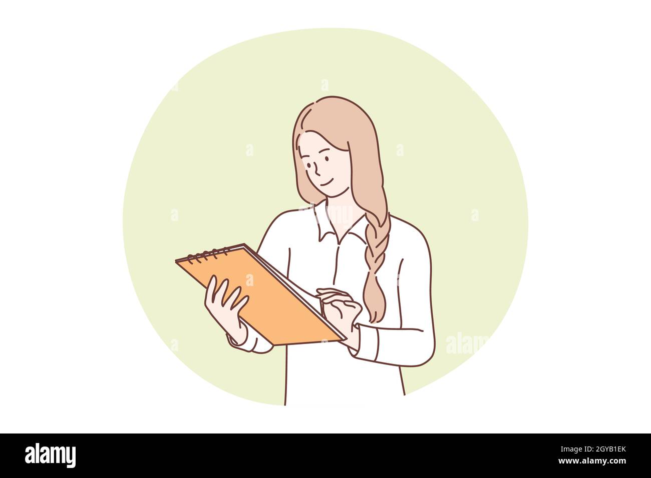 Female ceo cartoon Cut Out Stock Images & Pictures - Alamy