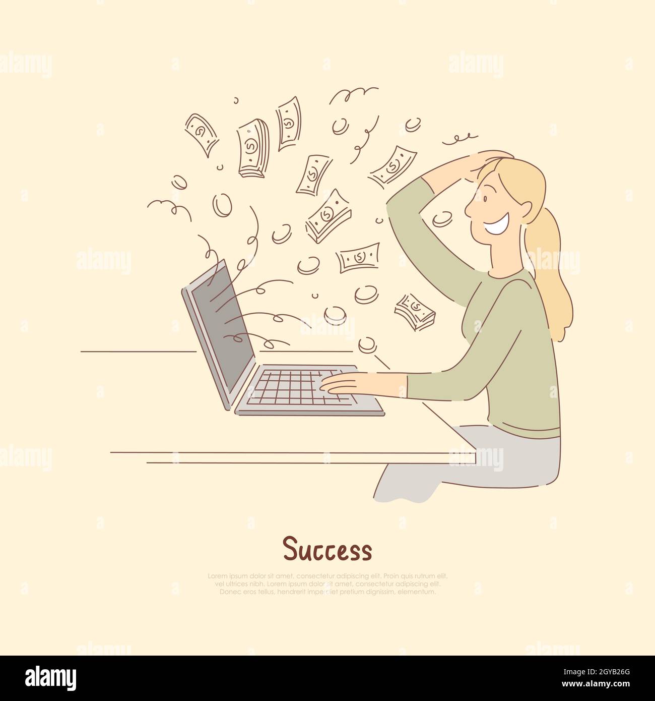 Well paid work hi-res stock photography and images - Alamy