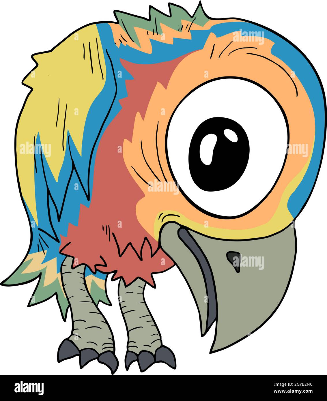 Feet parrot Stock Vector Images - Alamy