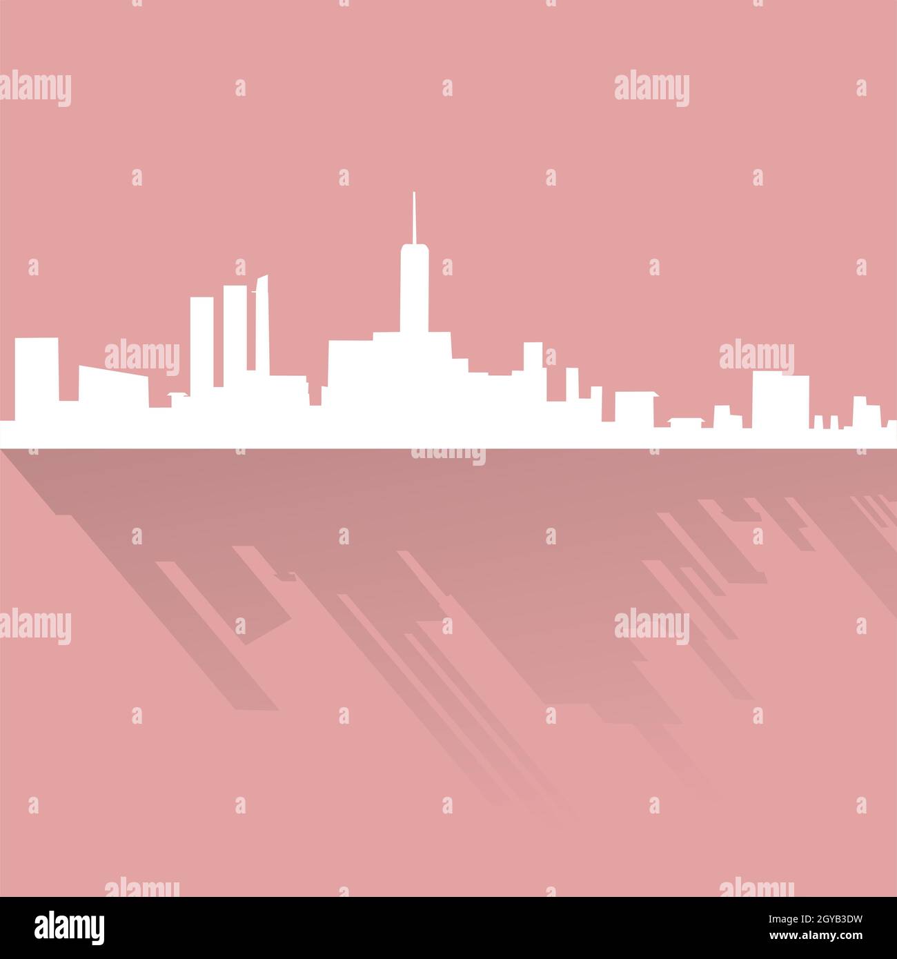 City line illustration Stock Vector Image & Art - Alamy