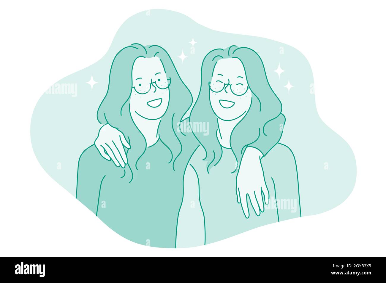 Group hug Cut Out Stock Images & Pictures - Alamy