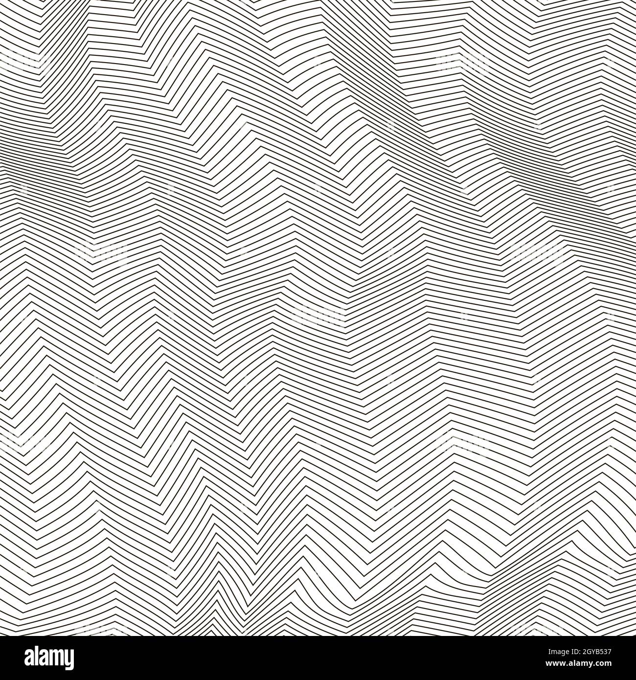 Abstract Black Line Pattern on White Background Stock Photo - Alamy