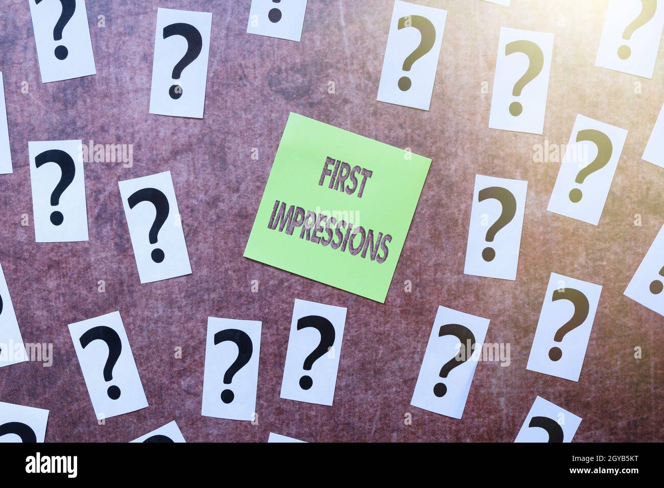 First impressions concept hi-res stock photography and images - Alamy