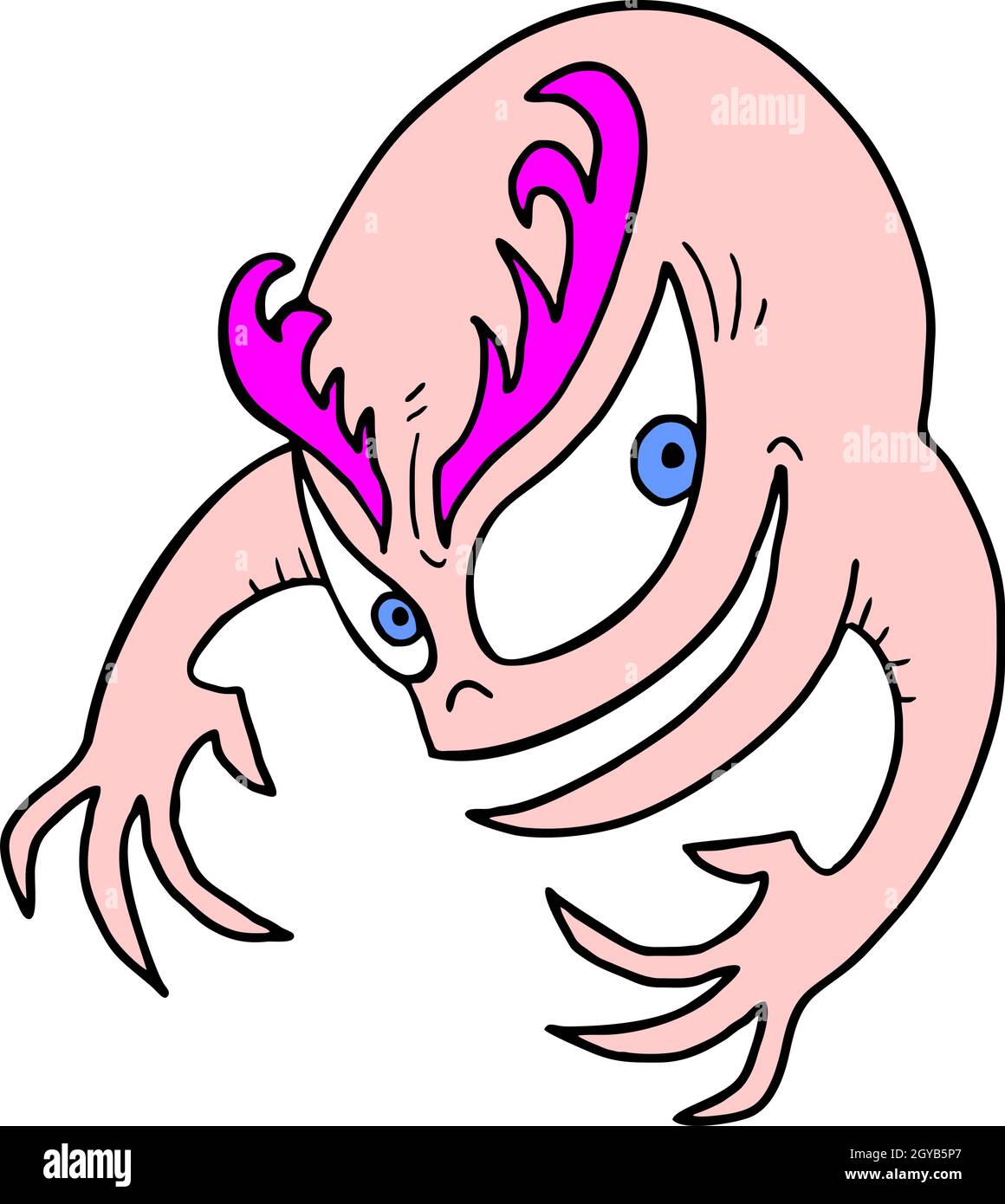 Biology alien vector vectors hi-res stock photography and images - Alamy