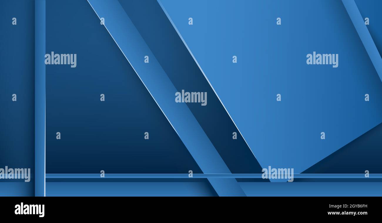 Abstract blue line background with glow and shadow - Vector ...