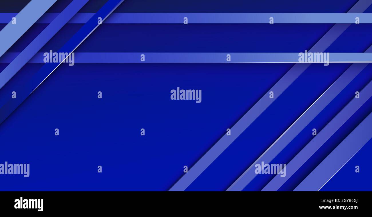 Abstract blue line background with glow and shadow - Vector ...