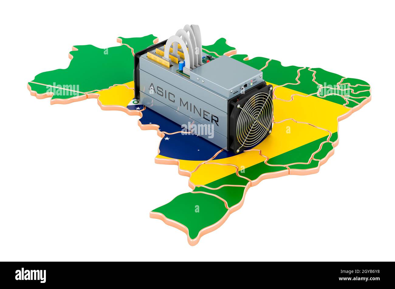 Brazil map mining hi-res stock photography and images - Alamy