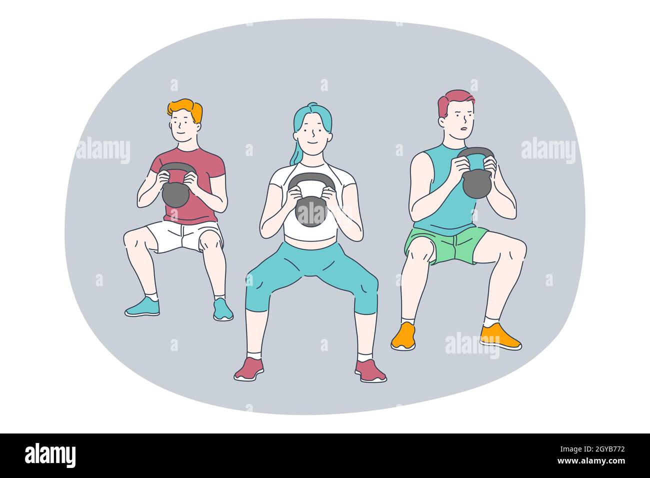 During competitive training exercise Cut Out Stock Images & Pictures ...