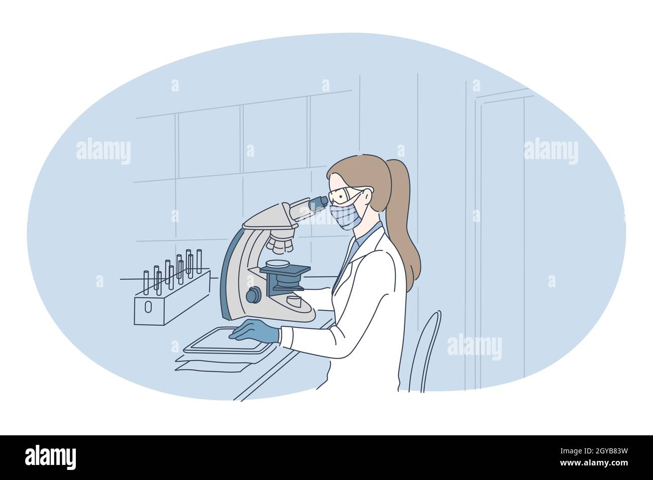 Skeleton medical mask Cut Out Stock Images & Pictures - Alamy