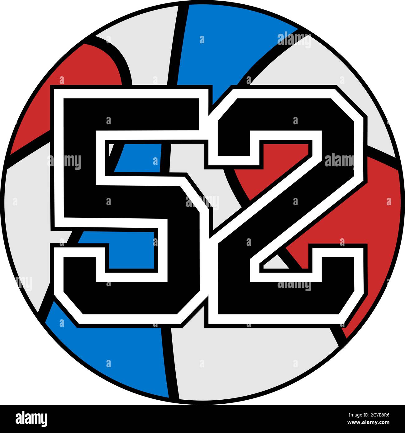 Number 52 Stock Vector Images - Alamy