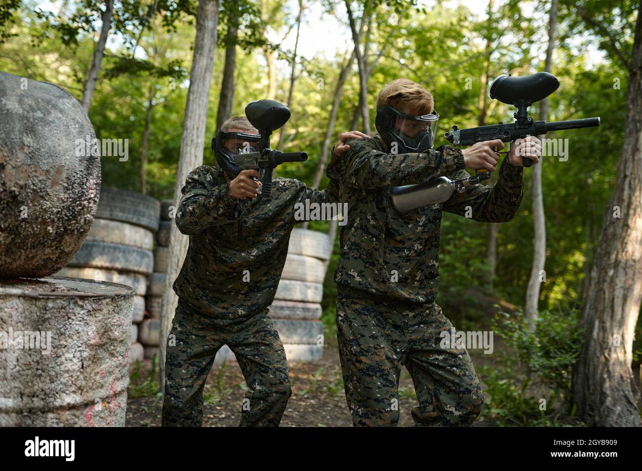 Paintball Woodsball Tactics