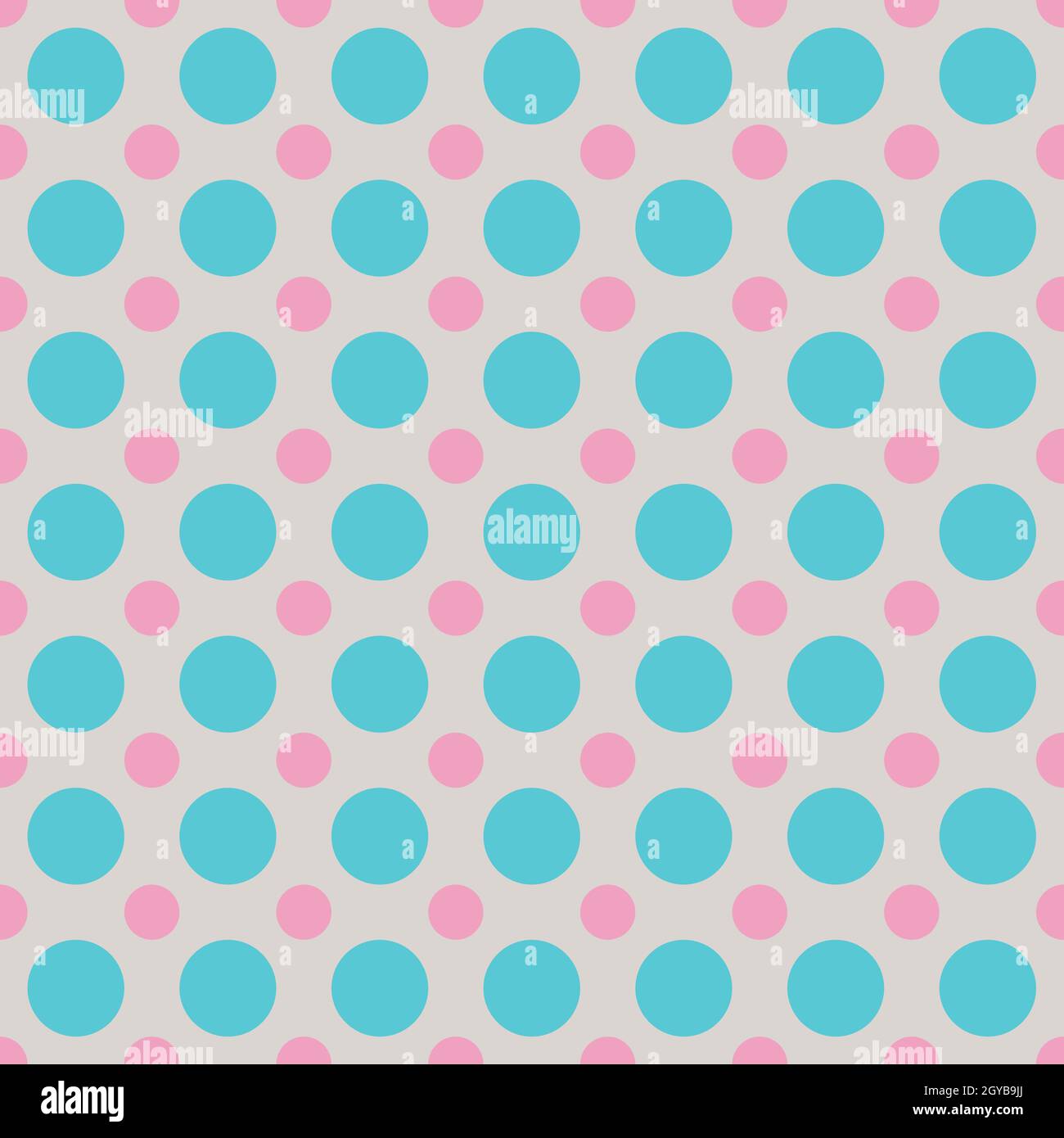 Polka Dot Pattern, Blue Radiance mix with Prism Pink and White Sand ...