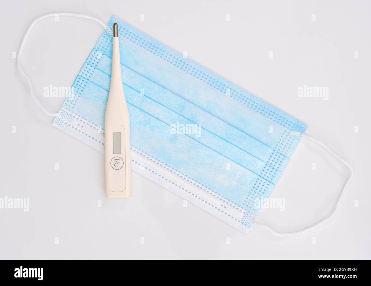 Medical respiratory surgical face mask filter with digital clinical ...