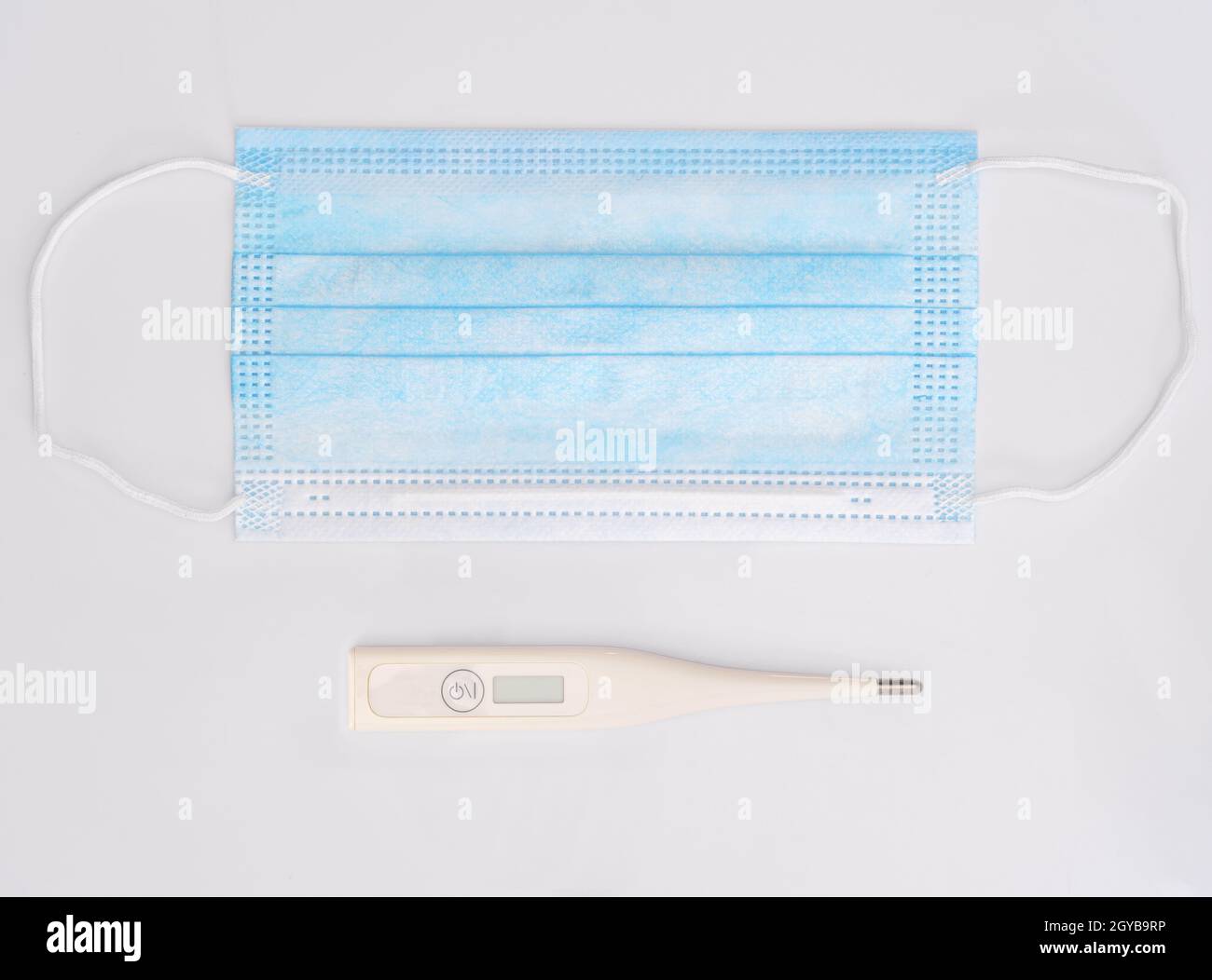 Medical respiratory surgical face mask filter with digital clinical ...