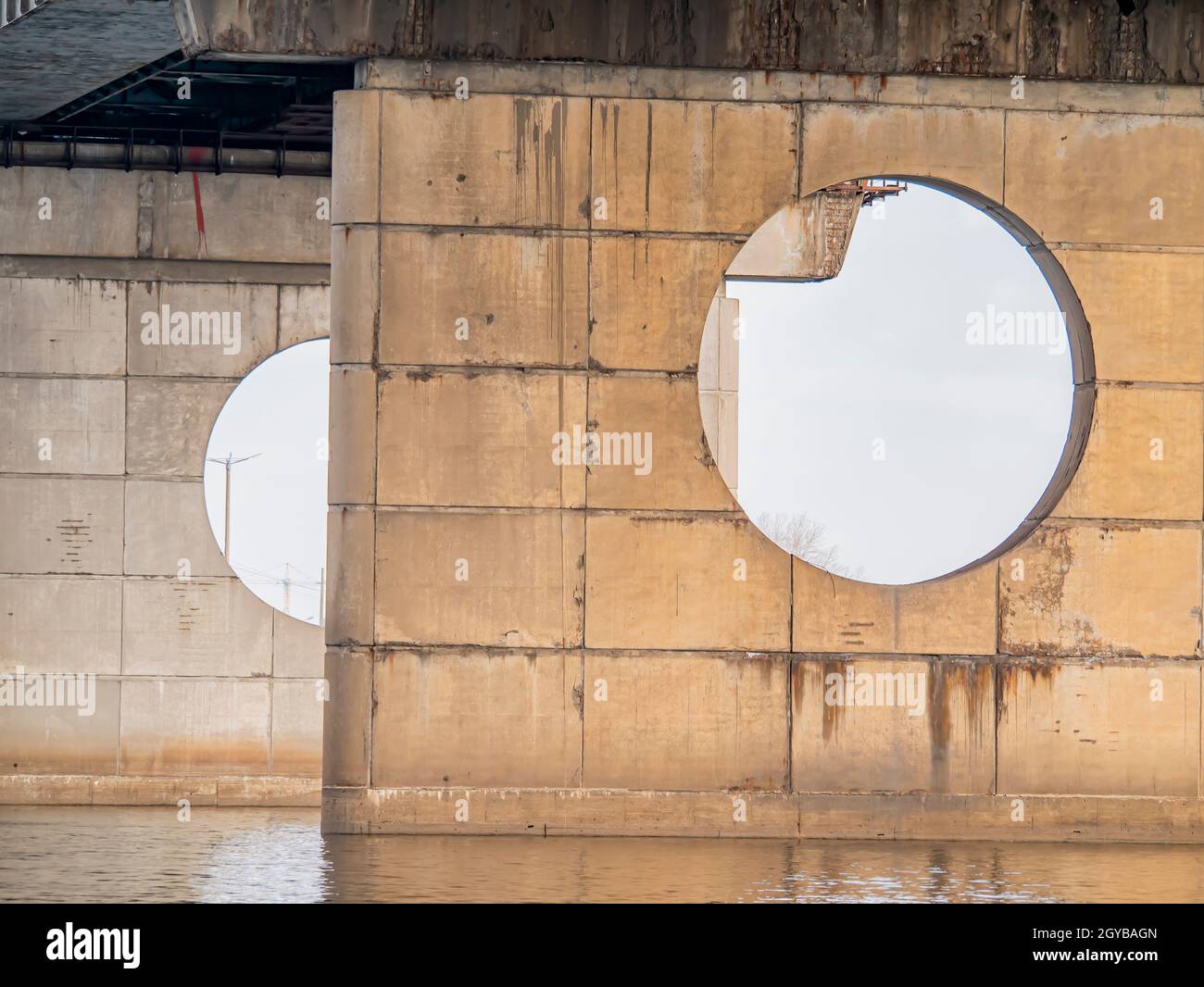 Reinforced concrete piers hi-res stock photography and images - Alamy