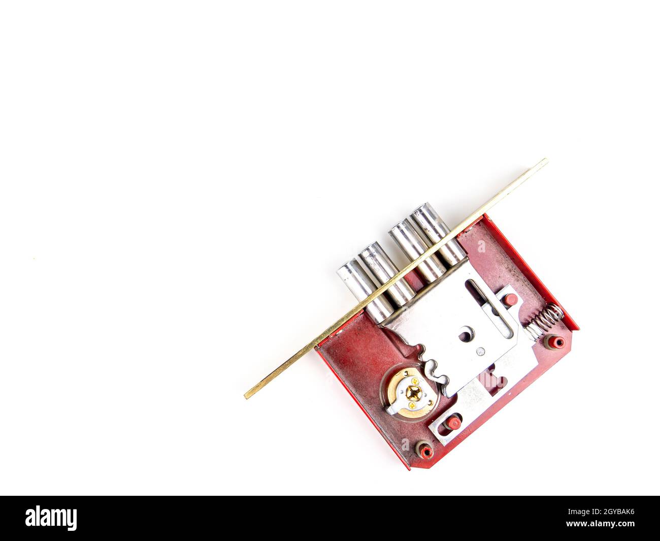 Open door broken lock Cut Out Stock Images & Pictures - Alamy