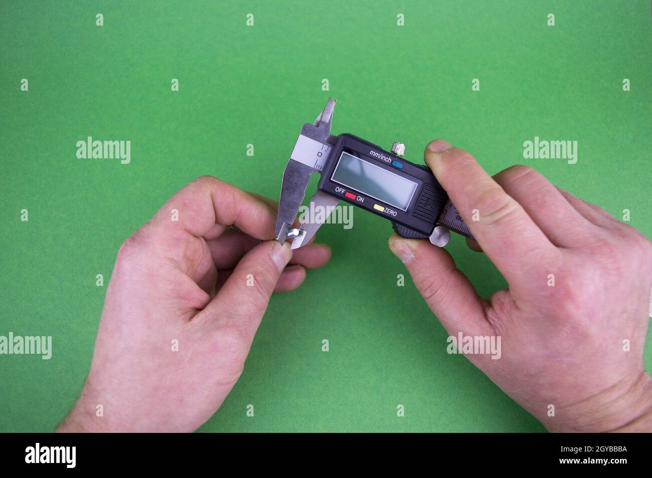 Green caliper hi-res stock photography and images - Alamy