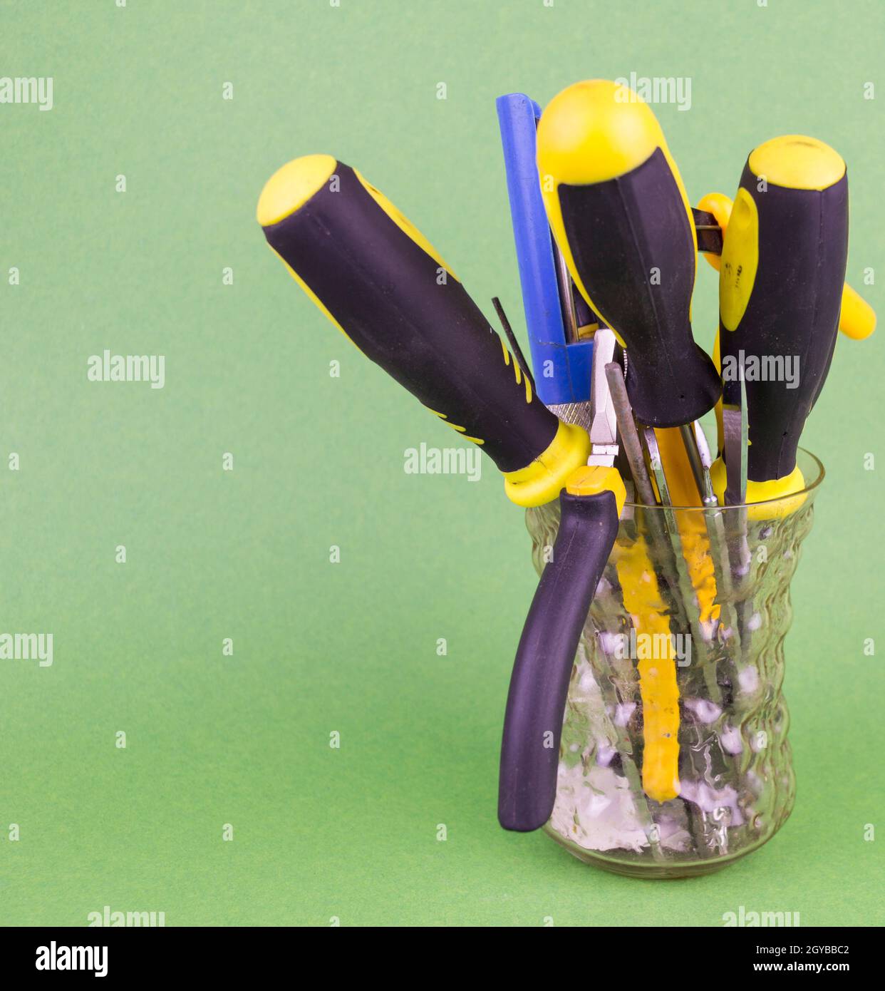 Carpentry construction hardware tools collage High Resolution Stock ...