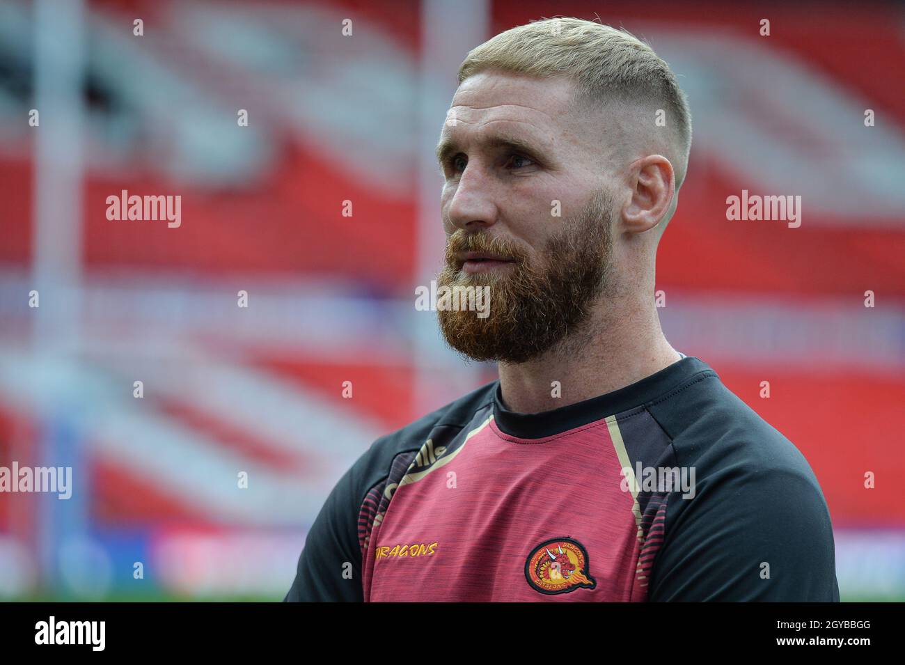 Manchester, England - 7 October 2021 - Sam Tomkins of Catalan Dragons ...