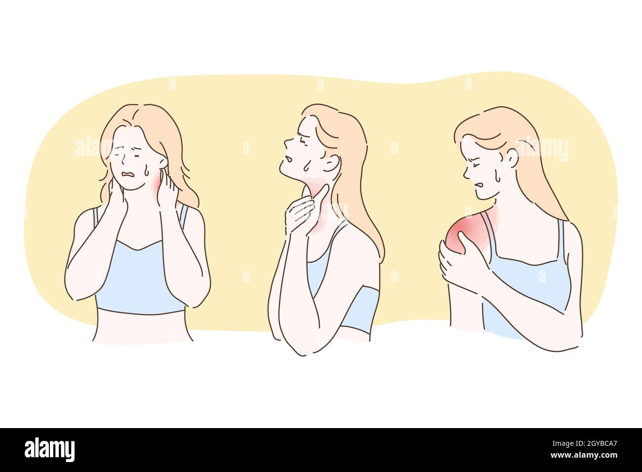 Scraped Elbow Cartoon