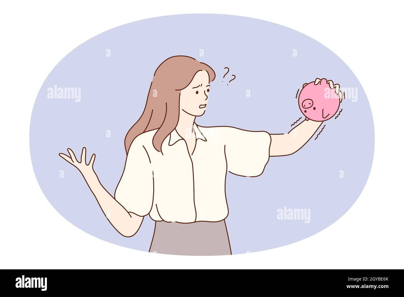 Cartoon Females With No Money