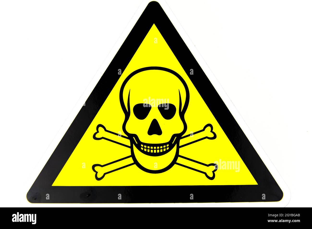 Skull cross bones warning toxic hi-res stock photography and images - Alamy