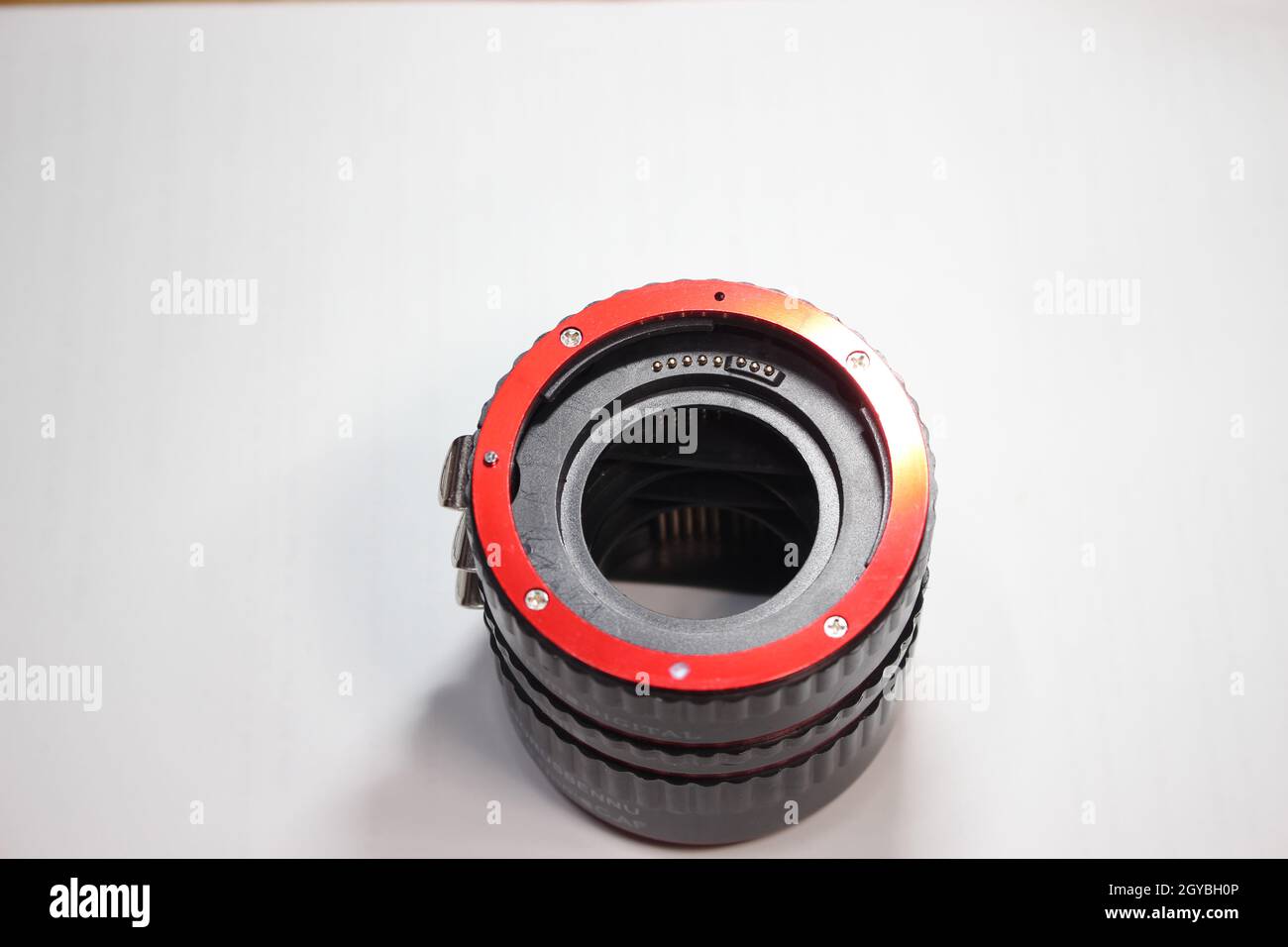 Extension tubes for camera lens to perform macro photography. Extension ...