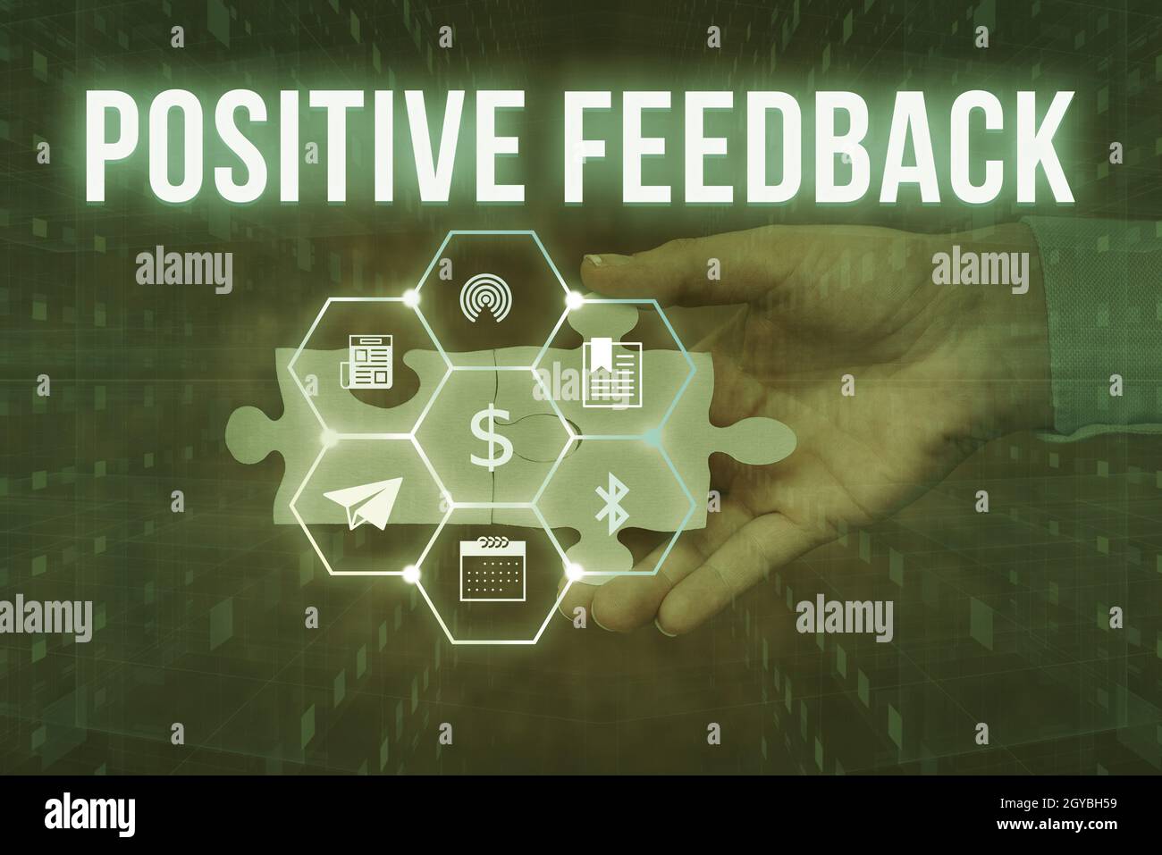 Handwriting text Positive Feedback, Business concept good and great ...