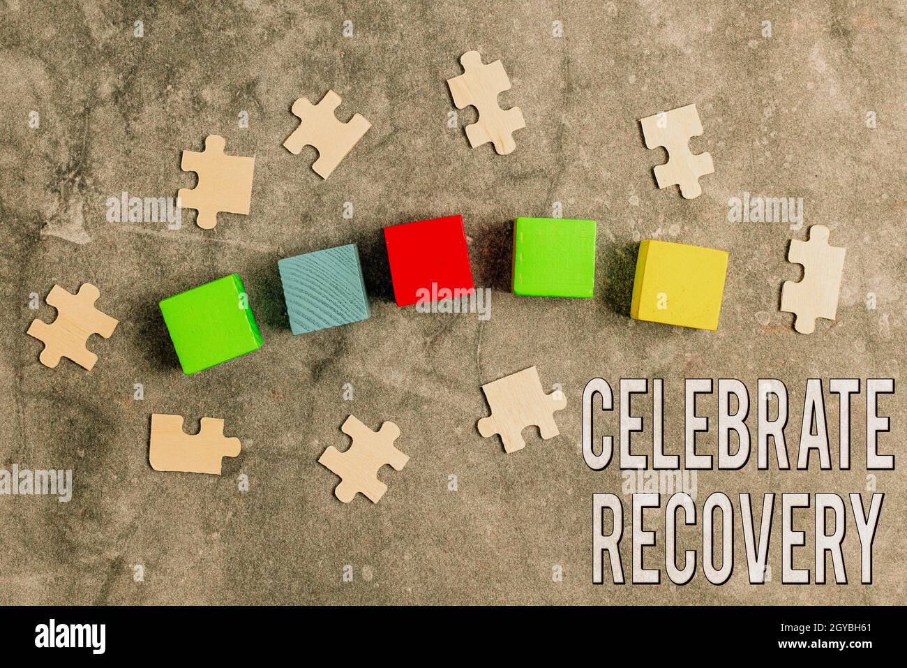 Conceptual caption Celebrate Recovery, Business overview recovery ...
