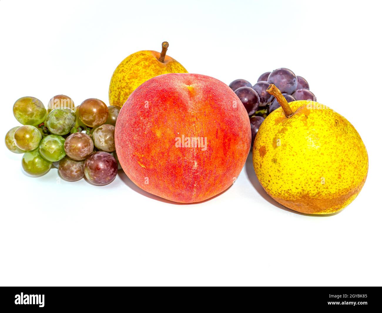 Peach grapes pear hi-res stock photography and images - Alamy